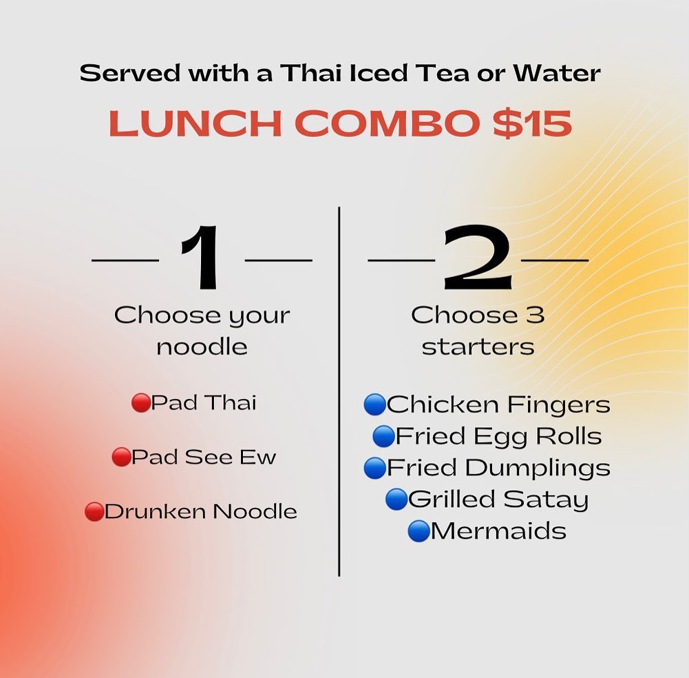SPECIALS – Pad Thai Too